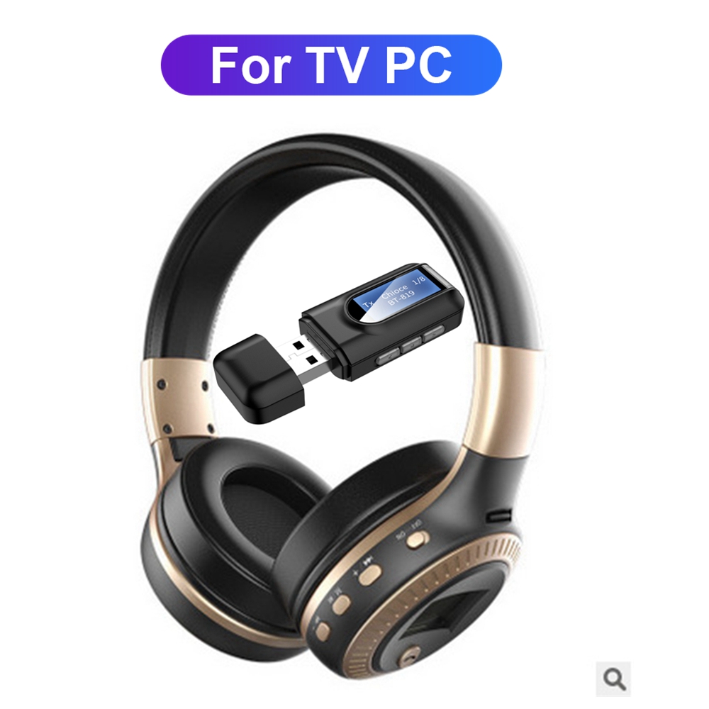 TV Bluetooth Wireless Headphones with Microphone H... – Vicedeal