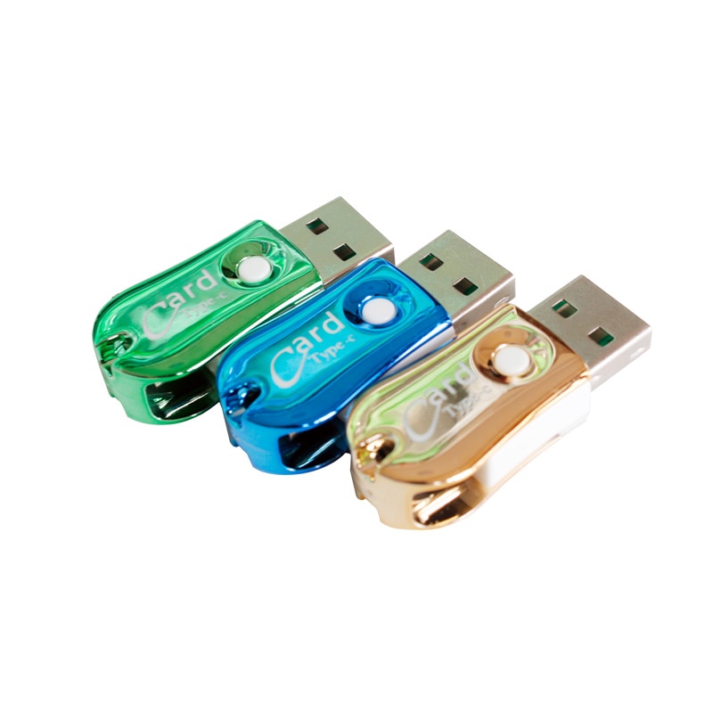 SR Type-C Peanut USB 2.0 4 Colors Card Reader Micr... – Grandado