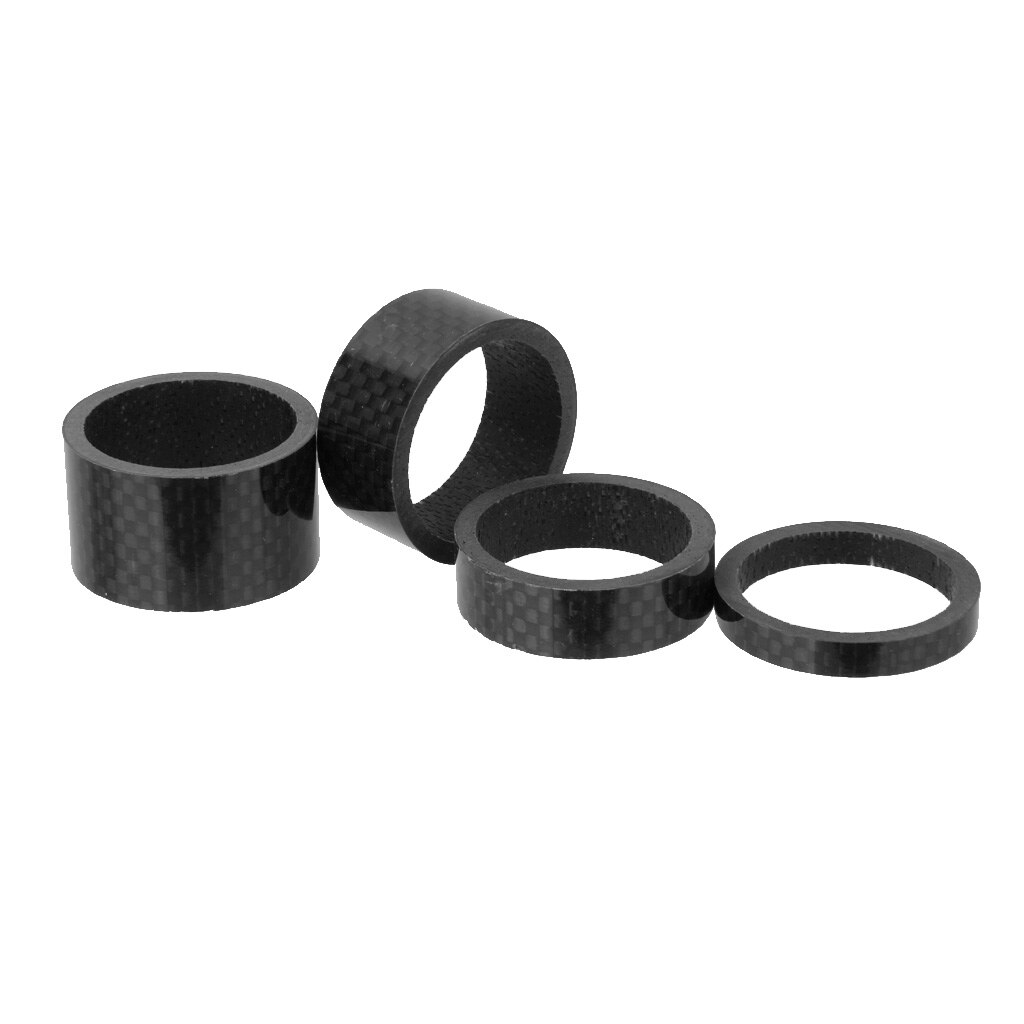 4pcs/set Carbon Fiber Spacer Bike MTB Bicycle Head... – Grandado
