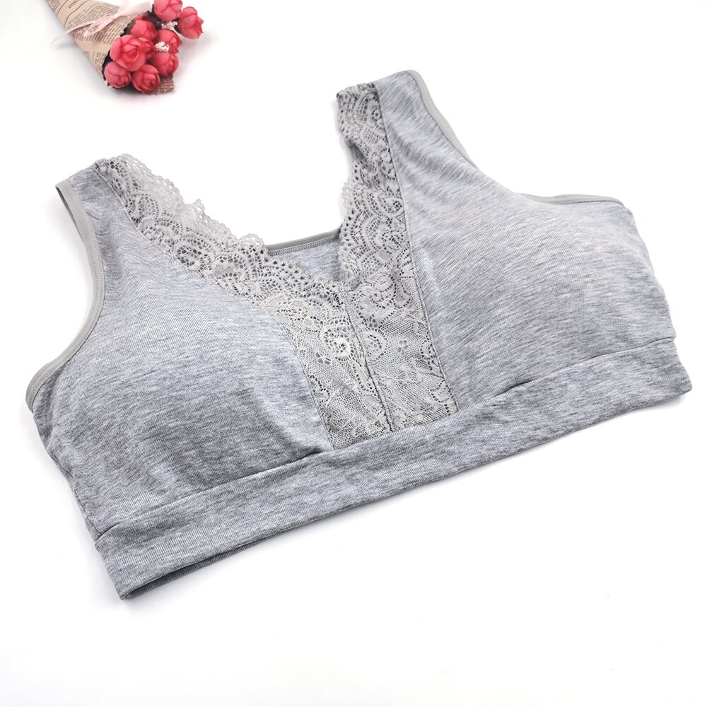 3xl Lace Sexy Padded Wire Free Comfortable Women B... – Grandado