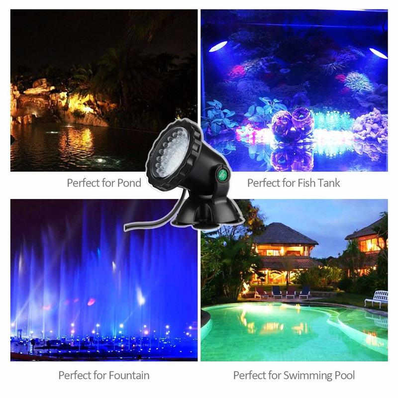 12V Dompelpompen Leds Spotlight Voor Vijver Zwemba... – Vicedeal