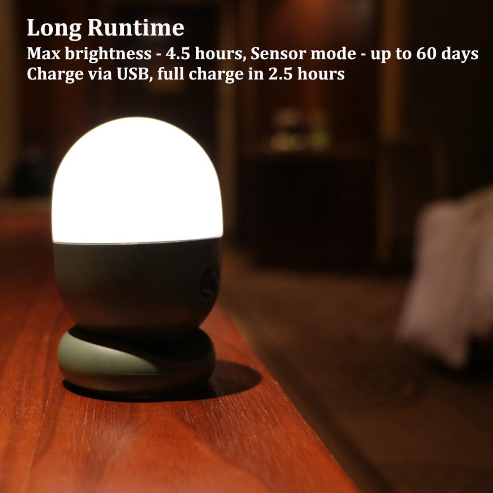 Draadloze Sensor Led Nachtlampje Kleine Usb Batter... – Grandado
