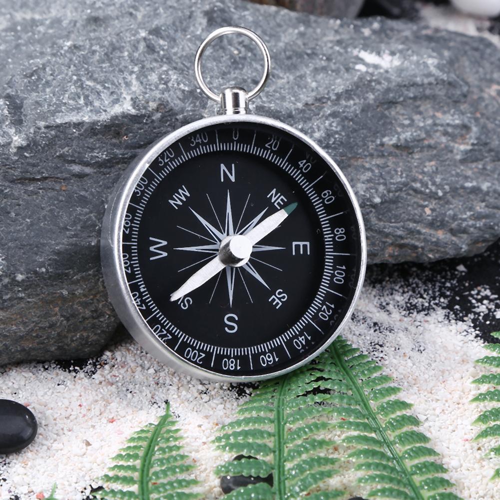 Portable Aluminum Black Emergency Compass Outdoor ... – Grandado