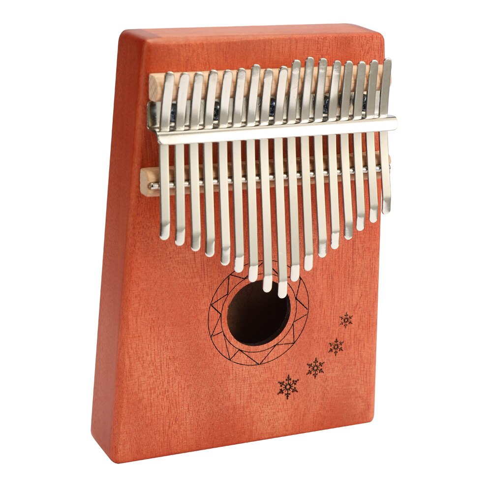 17 Keys Kalimba African Solid Mahogany Thumb Finge... – Vicedeal