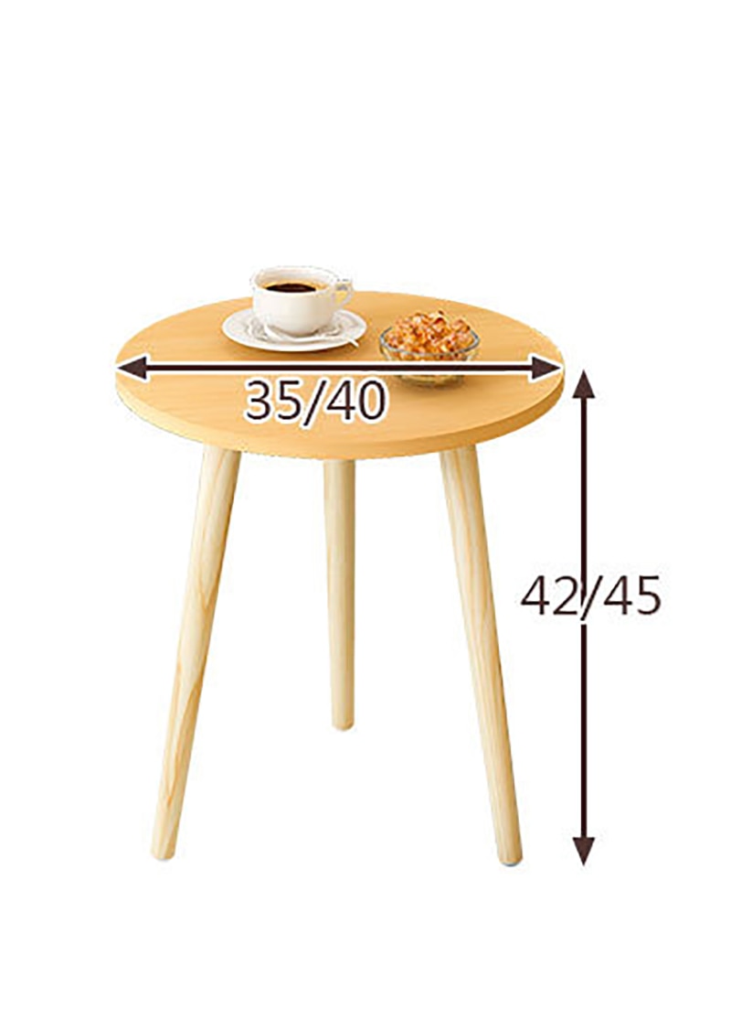 Mrosaa Nordic Simple Mini Coffee Tables Wood Low R... – Vicedeal
