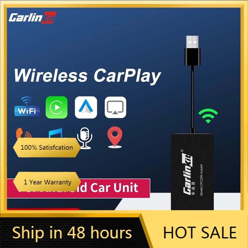 Carlinkit trådløs smart link apple carplay dongle ... – Grandado