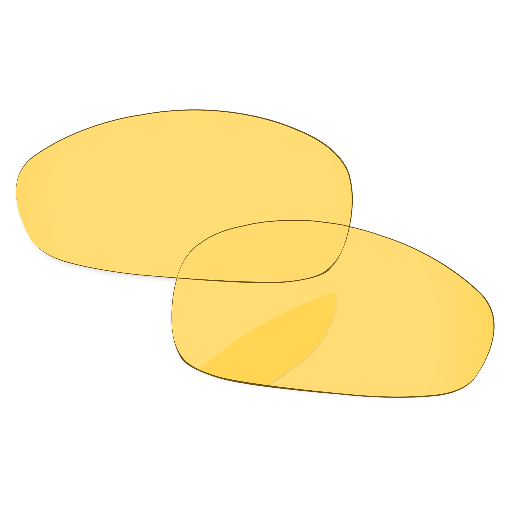 Papaviva krystal gule udskiftningslinser til julie... – Grandado