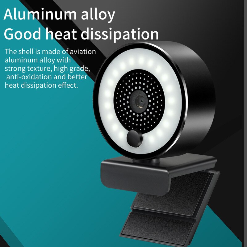 2K HD Webcam Auto Focus USB Web Camera Rotatable W... – Grandado