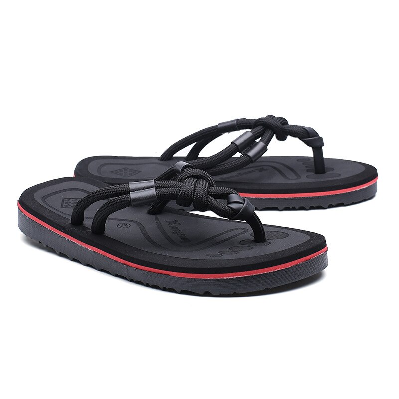 Thick Soled Beach Outside Men's Slippers Leisure C... – Grandado