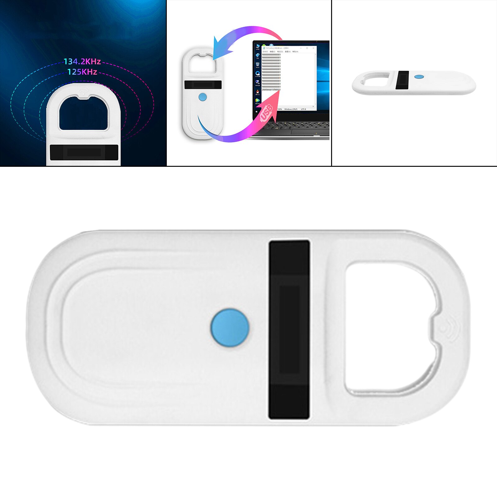 Handheld Bluetooth Huisdier Microchip Scanner Read... – Vicedeal