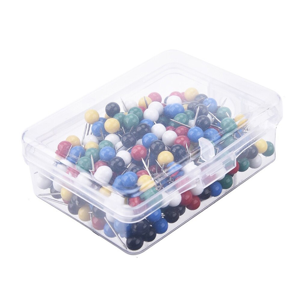 100Pcs Push Pins Round Ball Head Map Tacks with St... – Grandado