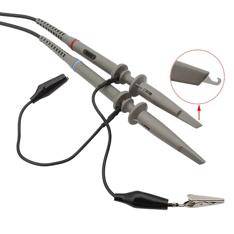 2Pcs P6100 Oscilloscoop Probe DC-100MHz 1X 10X All... – Grandado
