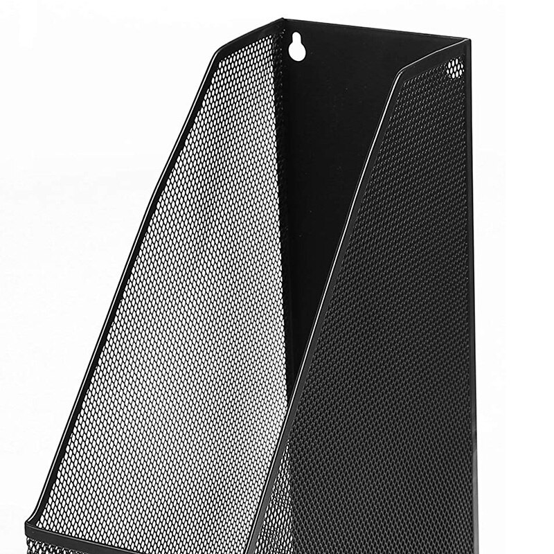 Mesh Luxury Magazine Rack, Extra Wide, Wall-Mounte... – Grandado