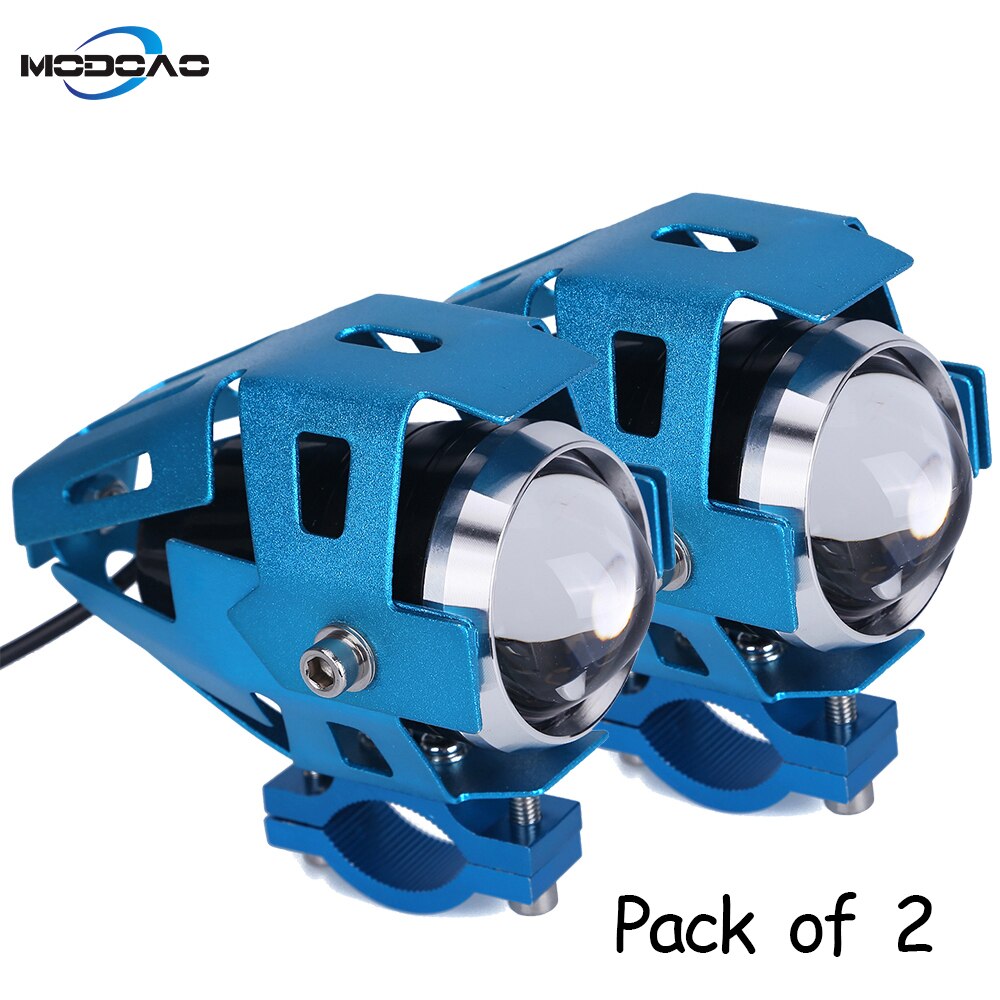 2pcs Motorcycle Headlight Motorbike U5 LED Fog Lam... – Grandado