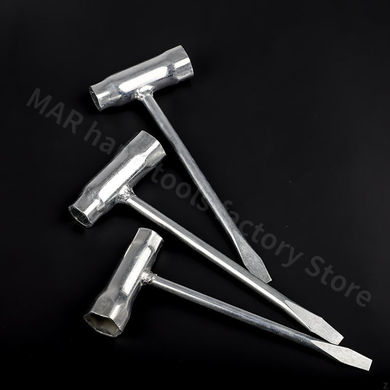 Socket Wrench With Slotted And Phillips Head Spark... – Grandado