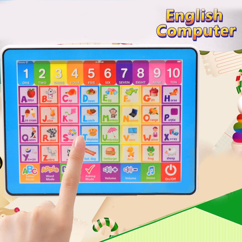 Child Kids Computer Tablet Chinese English Learnin... – Grandado