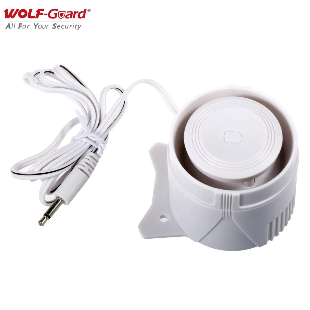 1x Wolf-Guard Wired Indoor Sound Alarm Siren Host ... – Vicedeal