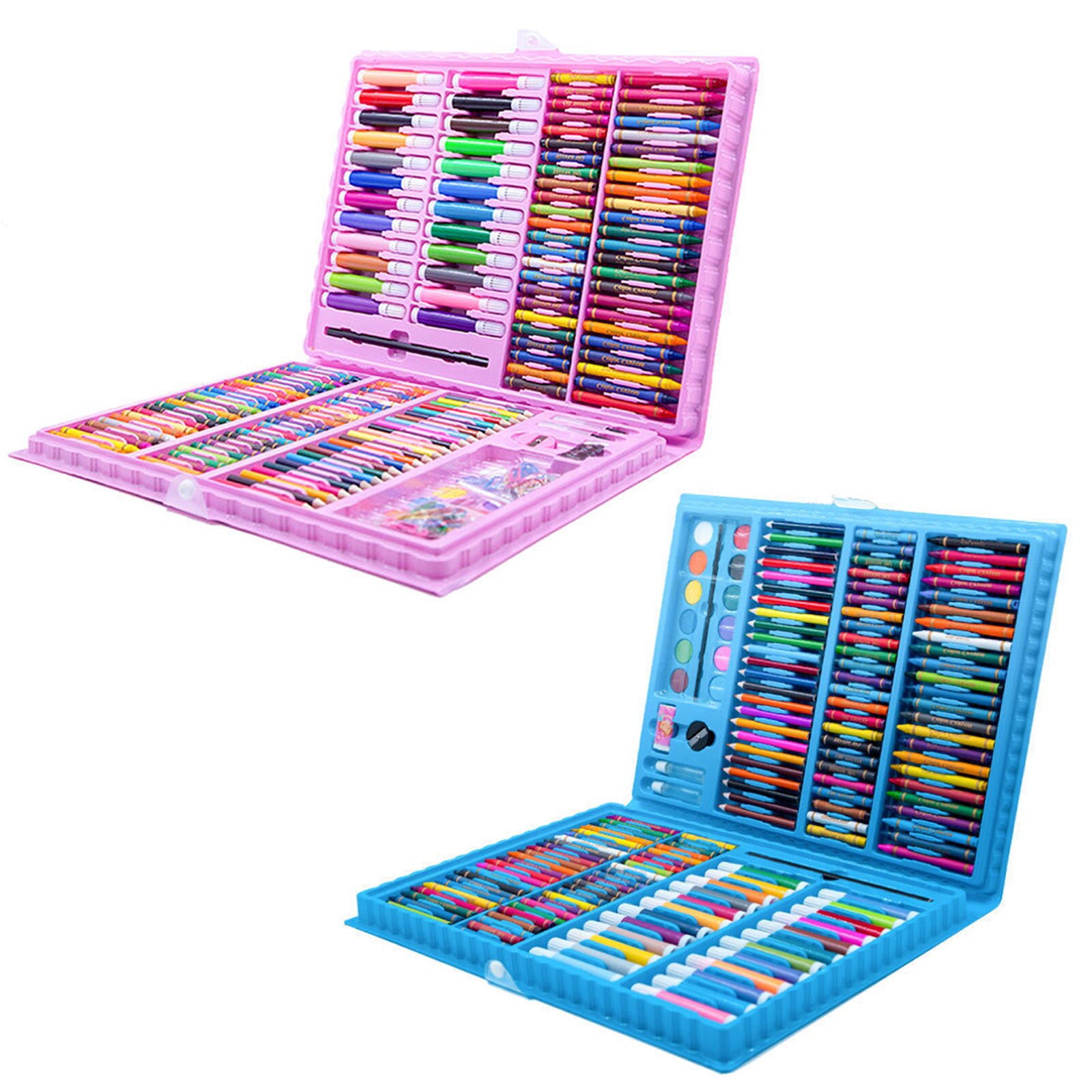 208PCS Kids Painting Drawing Art Set with Crayons ... – Vicedeal
