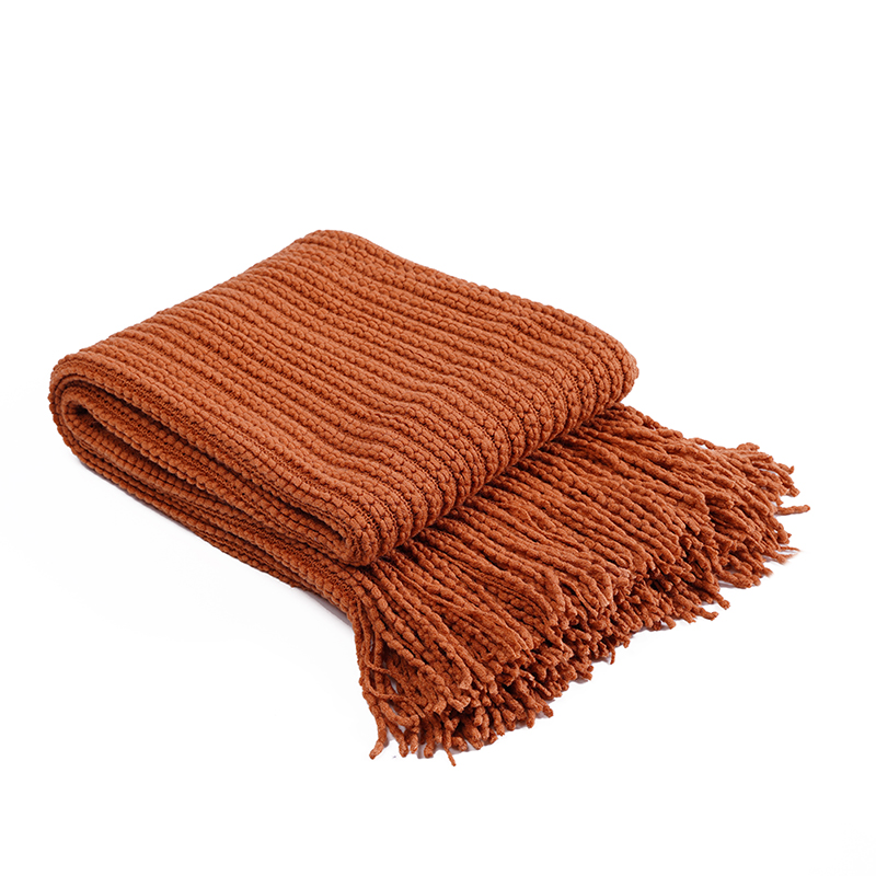 Yaapeet Plaid 100% Imitation lamb cashmere Throw B... – Grandado