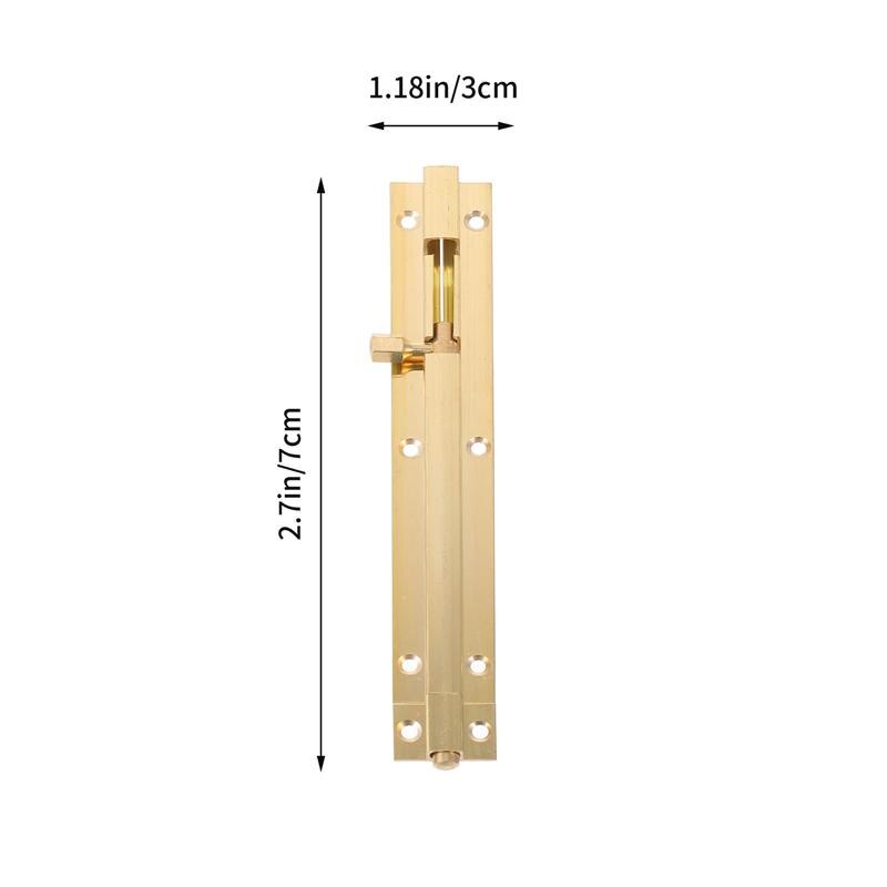 6 inch Door Latch Door Security Slide Latch Lock C... – Vicedeal