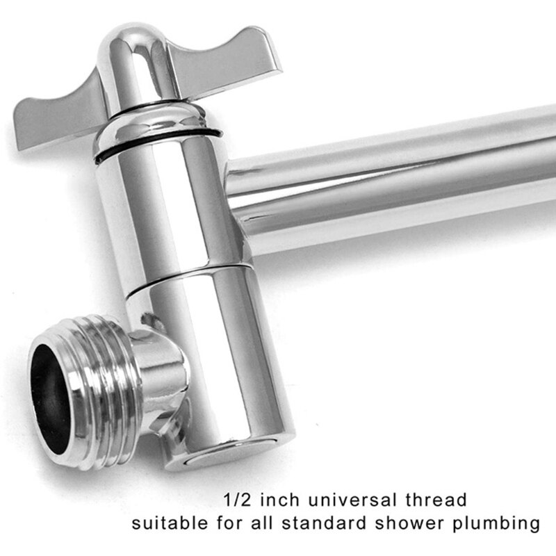 11 Inch Adjustable Shower Arm Universal Connection... – Vicedeal