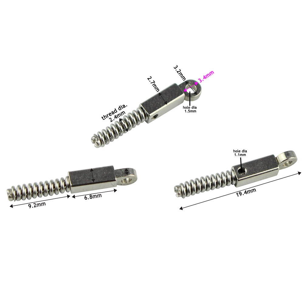 100pcs Eyeglasses Spring Insert Glasses Repairing ... – Grandado