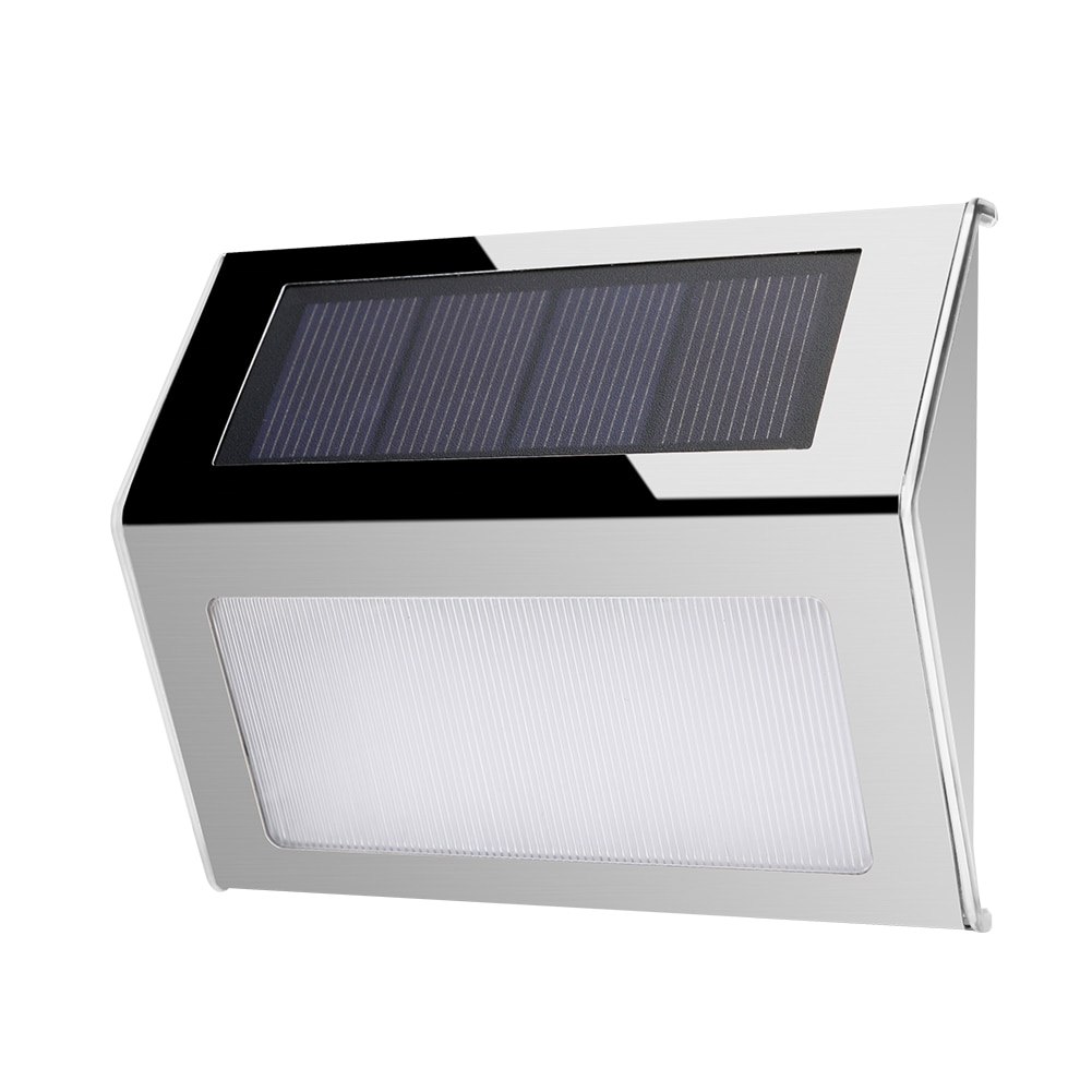 2 LEDs Solar Light Wit Geel Licht Solar Lamp Licht... – Vicedeal