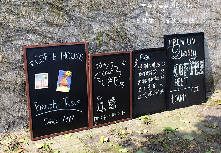 Free accessory double sides magnetic blackboard dr... – Grandado