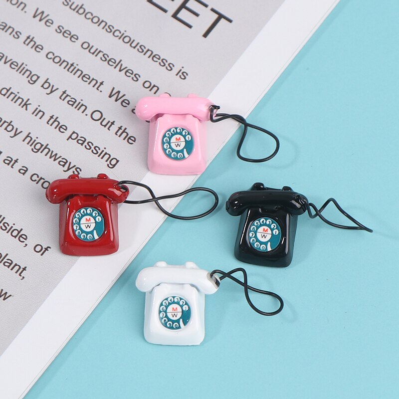 Dollhouse Decoration Retro Phone For Doll Use Mini... – Vicedeal