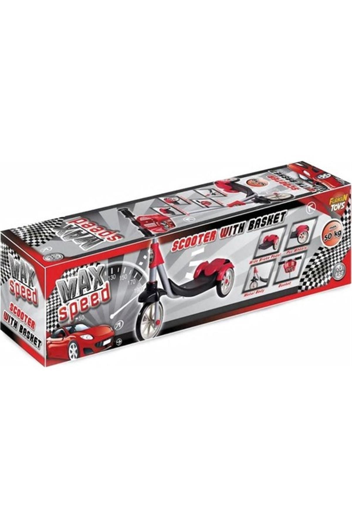 Rode 3 Wiel Met Rem Kind Scooter – Vicedeal