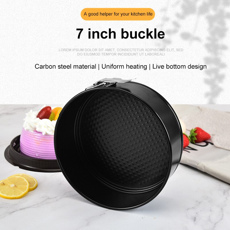 Nonstick Springform Removable Bottom Leakproof Rou... – Grandado