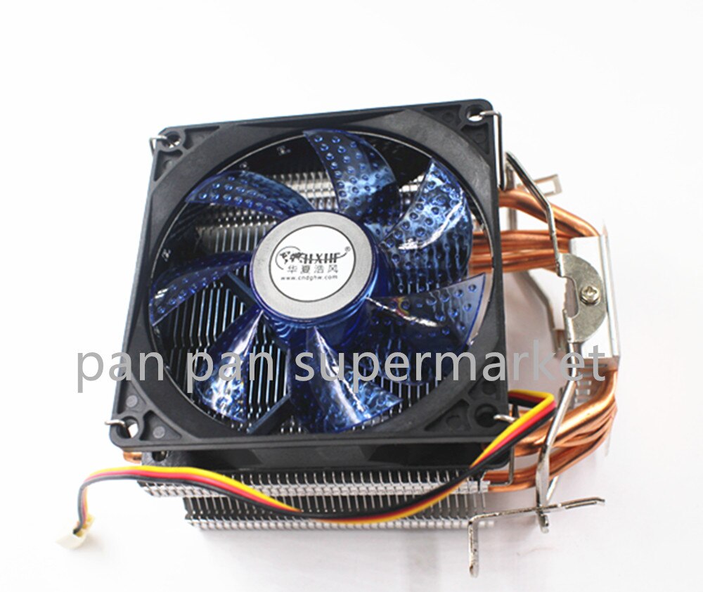 4 Heatpipes CPU Koeler TDP 160 w 90mm LED CPU Fan ... – Vicedeal