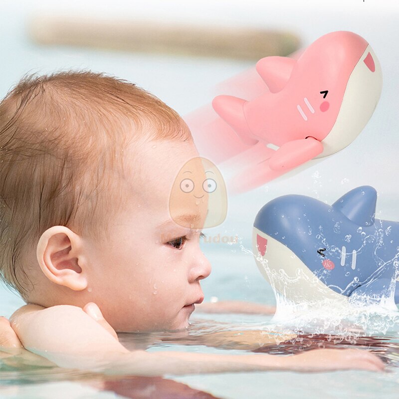 Baby Bath Toy Cute Cartoon Shark Elephant Frog Rab... – Grandado