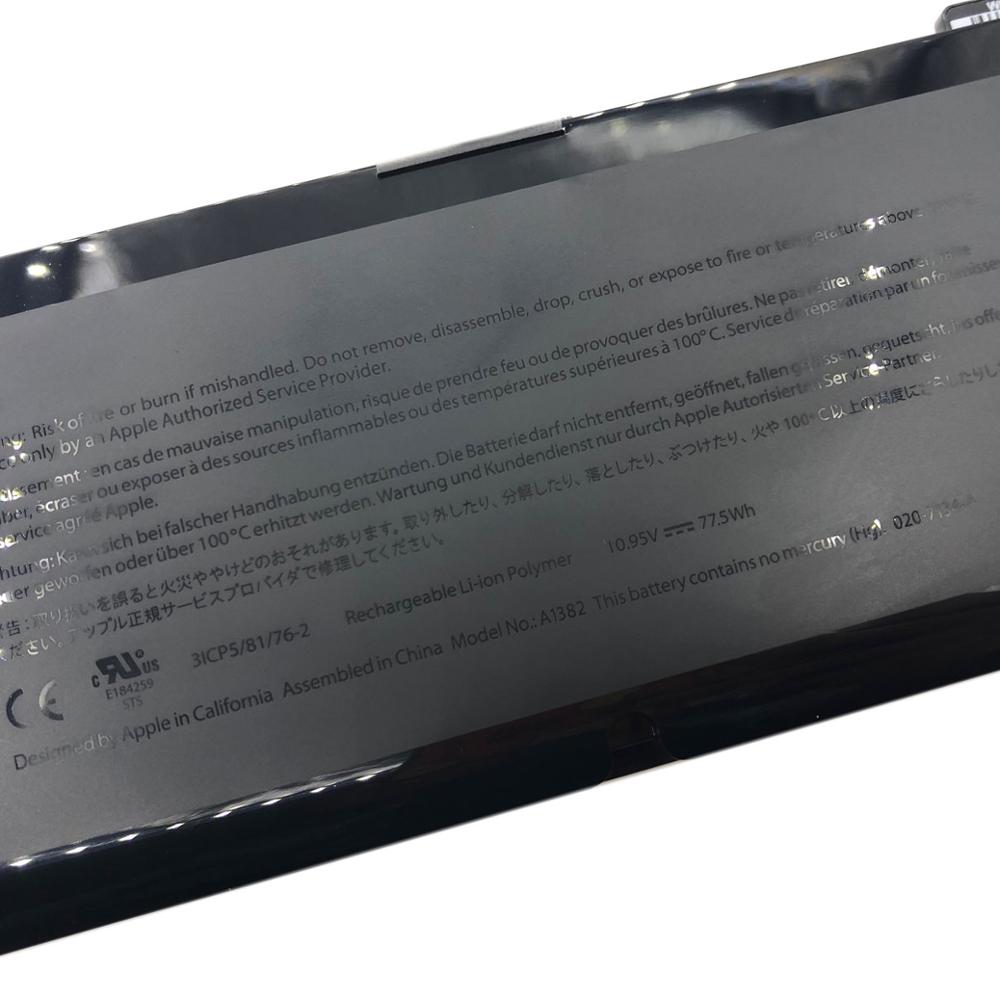 10.95V 7070mAh A1382 A1286 Original Battery For Ma... – Grandado