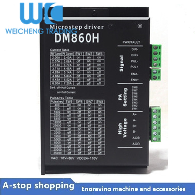 Stepper Motor Driver Dm860H Microstep Motor Brushl... – Grandado