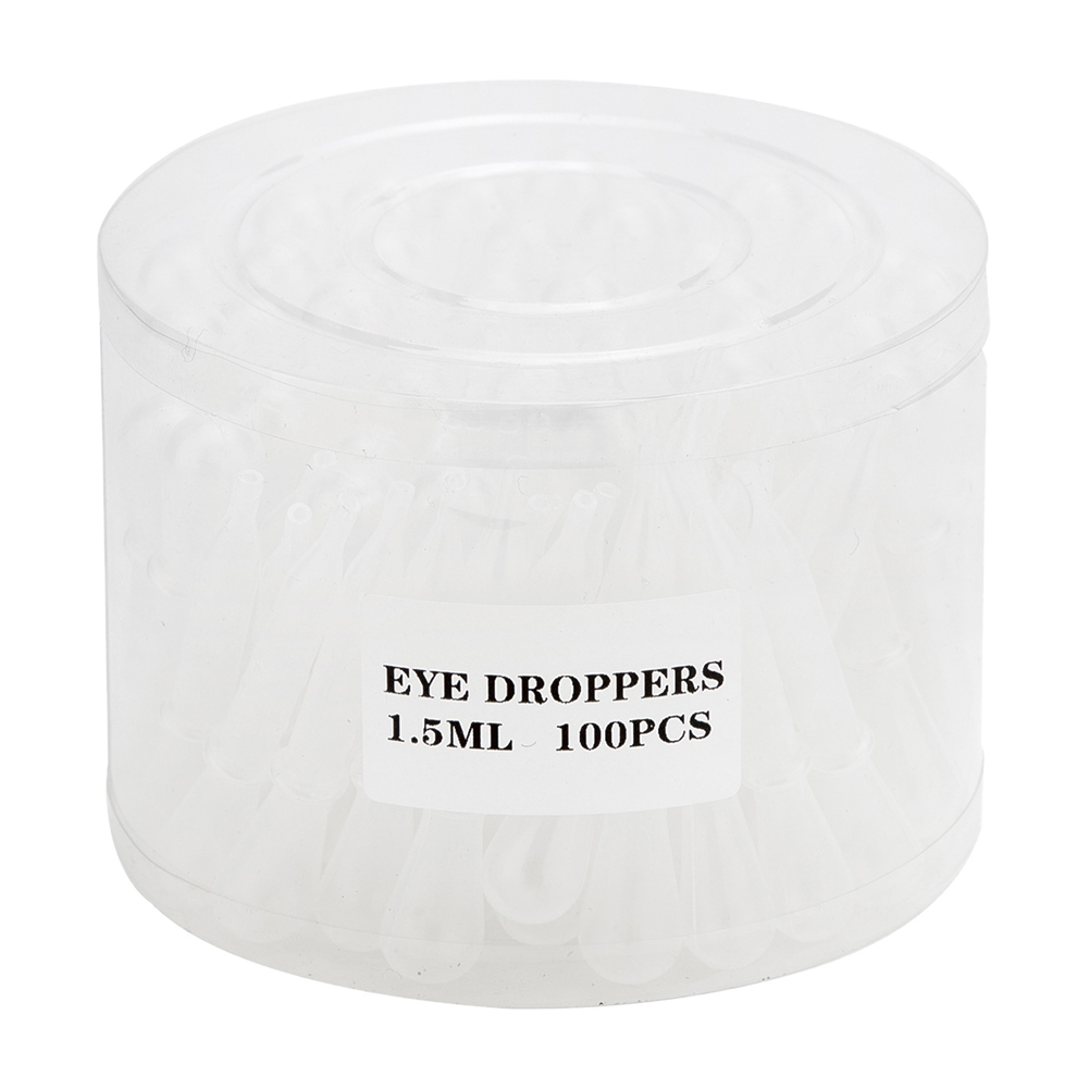 100Pcs Disposable Transparent Pipette Eye Droppers... – Grandado