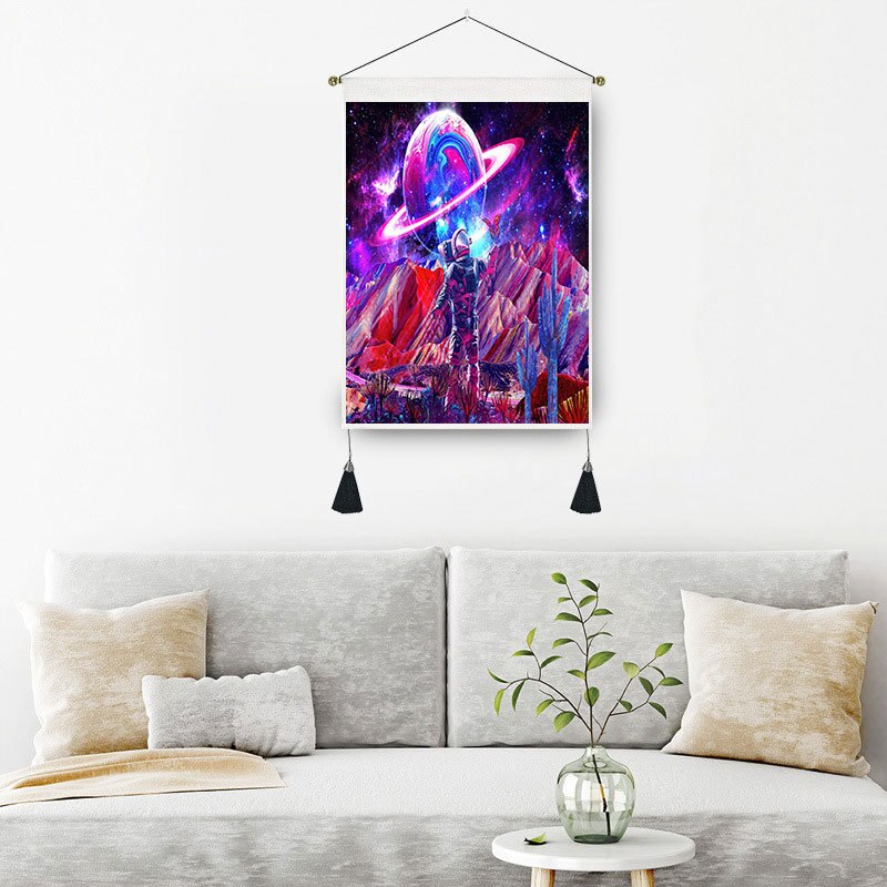 Abstract Space Phase Tapestry Bedroom Decor Psyche... – Vicedeal