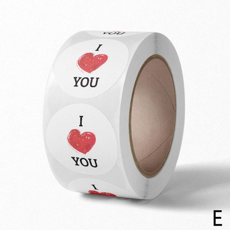 Novel Love Theme Stickers I Love You Sealing Label... – Grandado