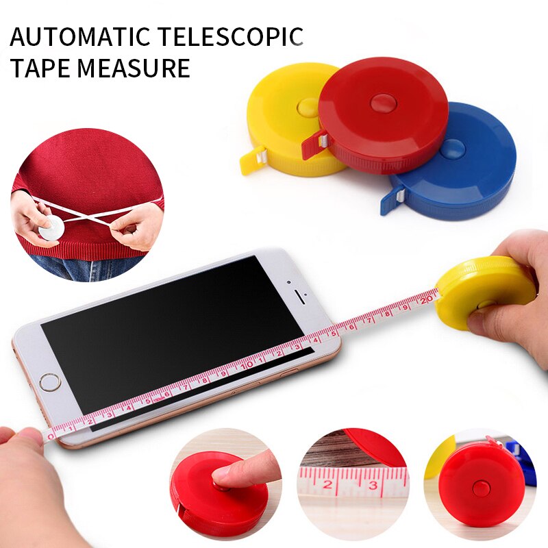 1pc Portable Retractable Ruler Centimeter Belt Chi... – Vicedeal