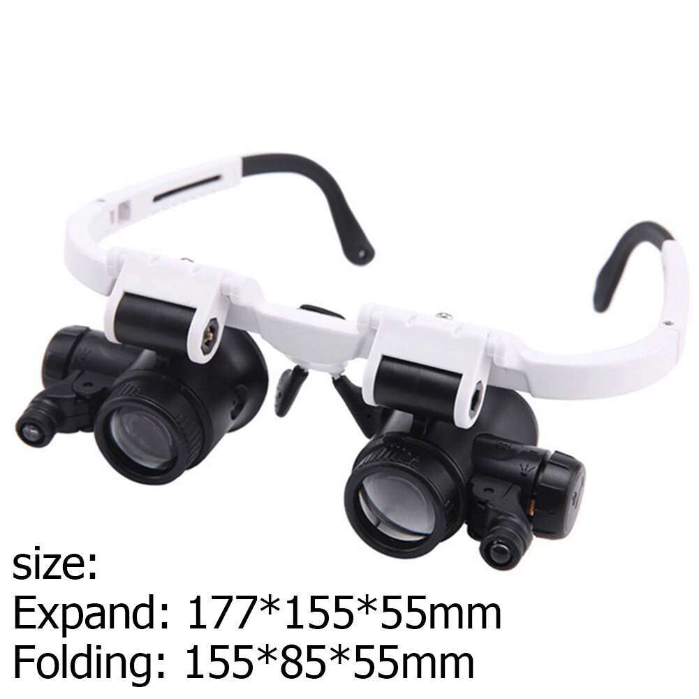 8X/15X/23X Lens Head Wearing Magnifier Glasses Lou... – Grandado