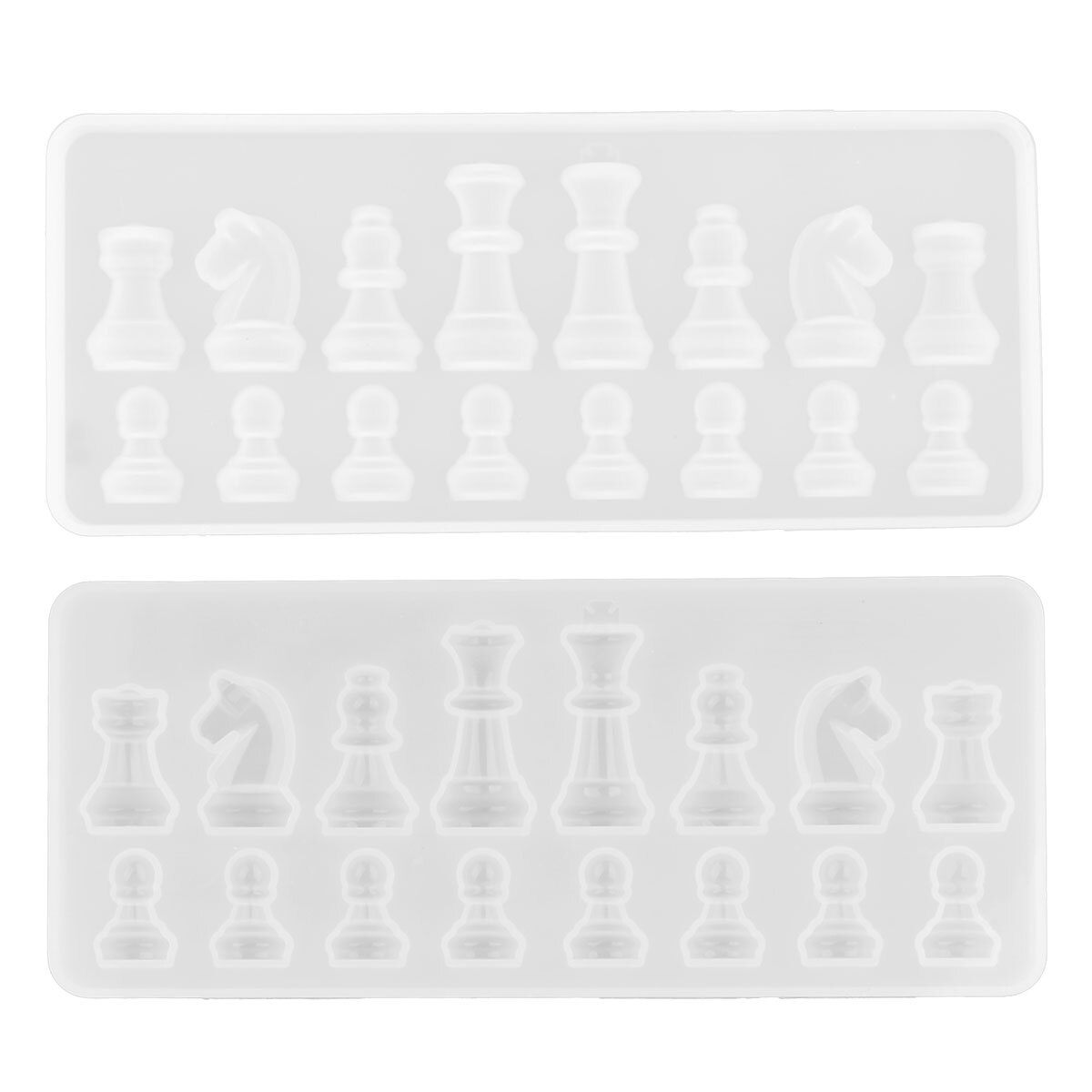 3D International Chess Shape Silicone Mold Baking ... – Grandado