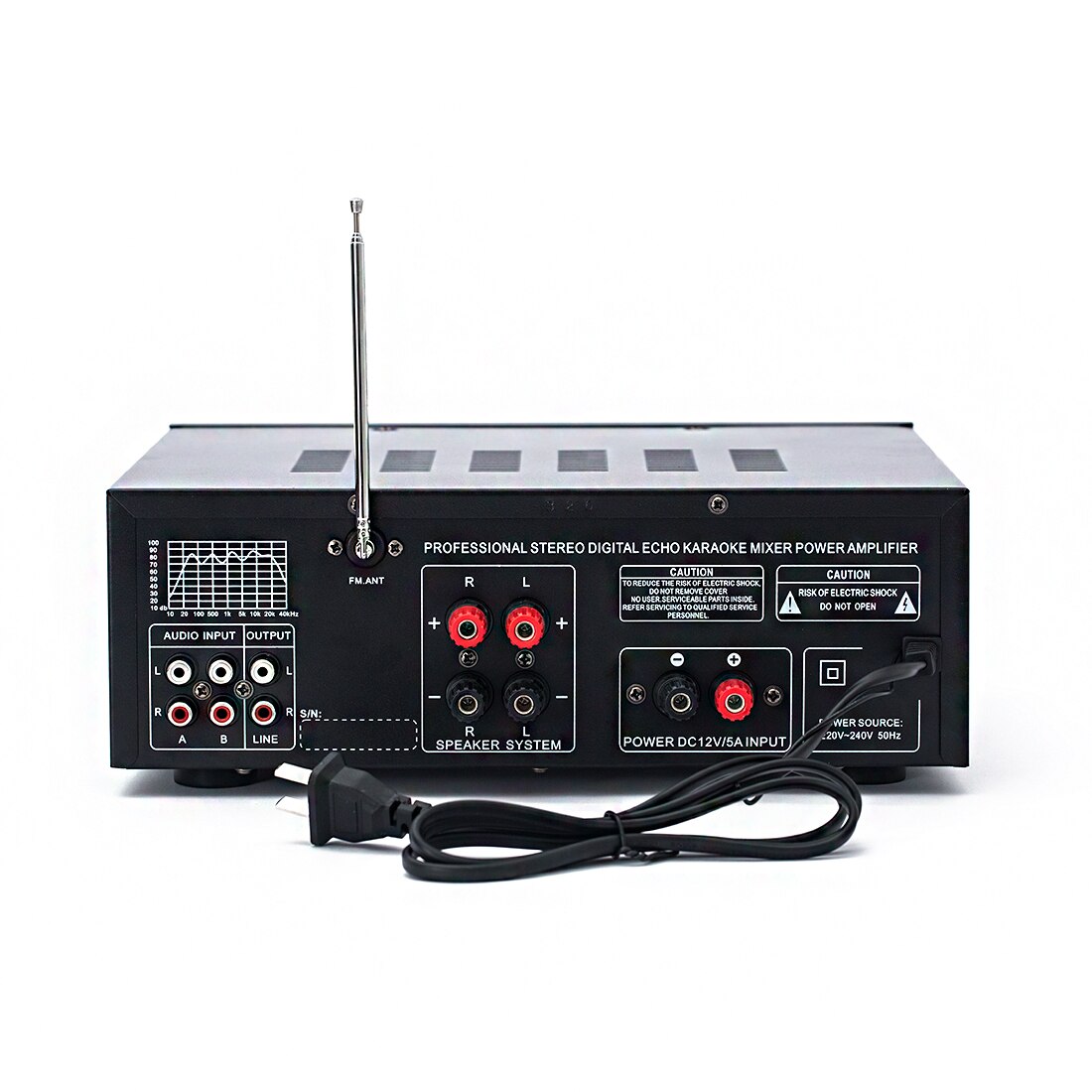 Sunbuck karaoke Sound amplifier 2.1 Channel 200W*2... – Grandado