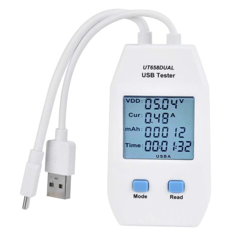 USB Tester, UNI-T LCD USB Tester rivelatore voltme... – Vicedeal