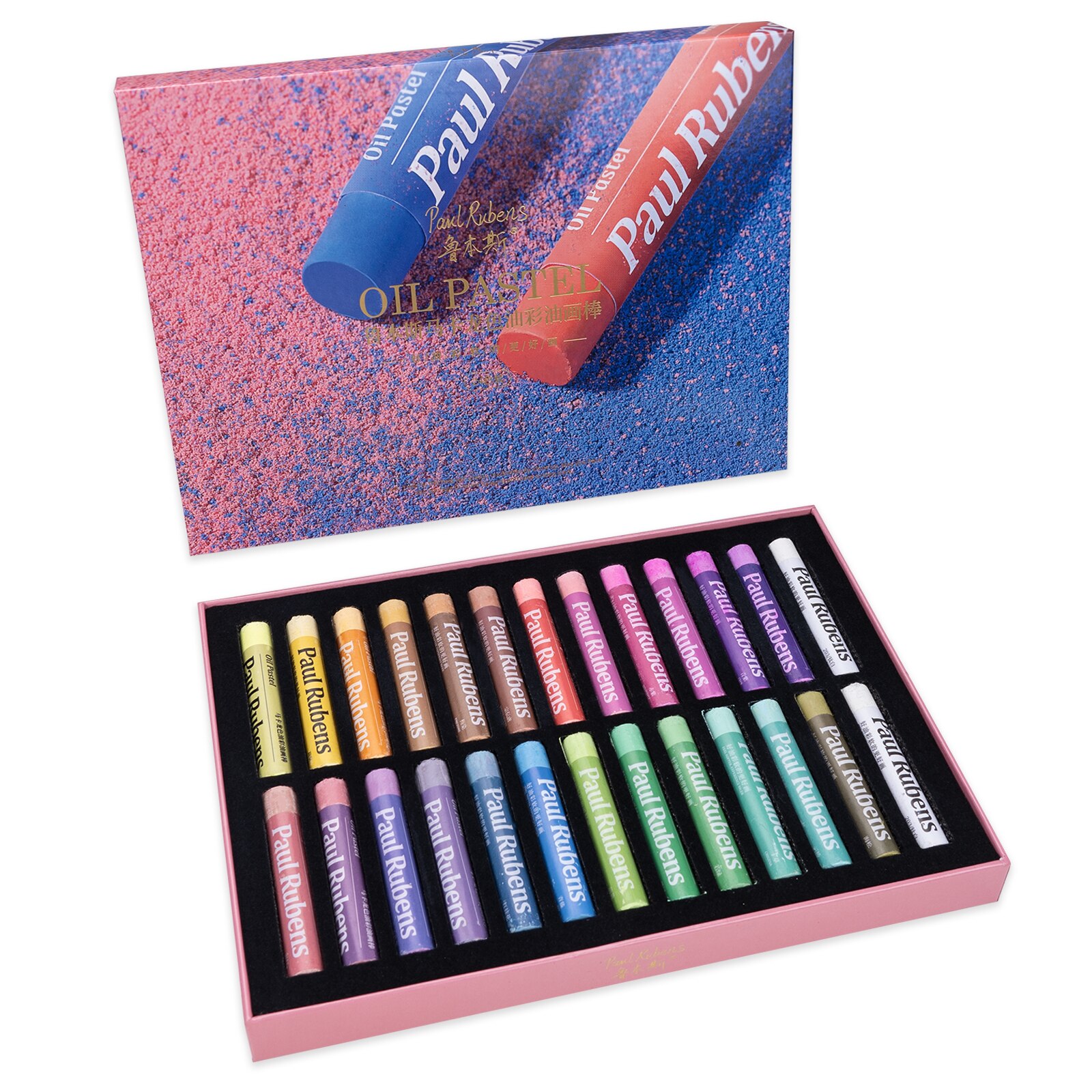 Paul Rubens Oil Pastel Set 24 Colors Graffiti Soft... – Grandado