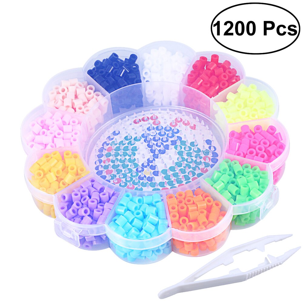 1200pcs Hama Beads Lightweight Plum Blossom DIY Co... – Grandado