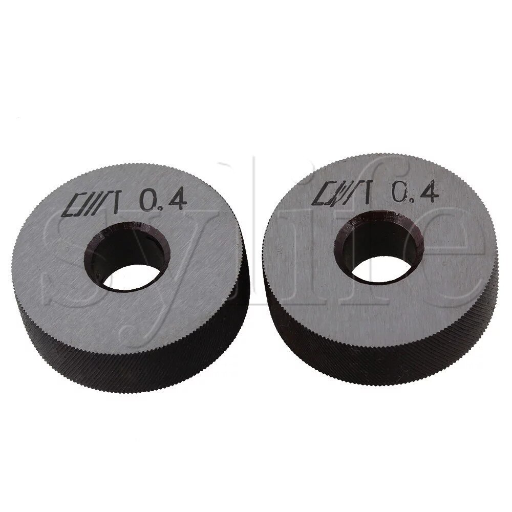 Silver Steel 0.4mm Pitch Diagonal Coarse Knurl Whe... – Vicedeal