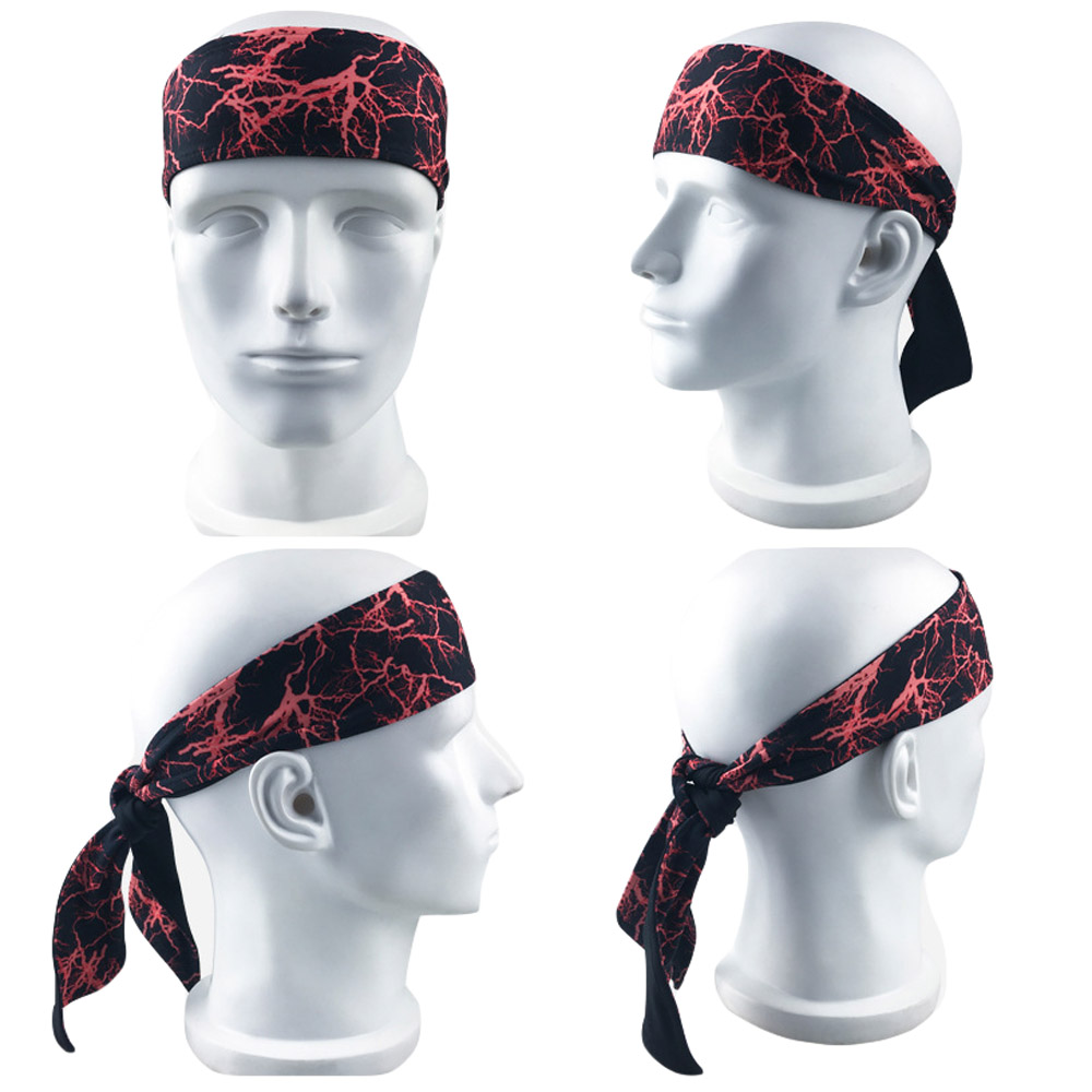 Elastische Sport Hoofdband Camouflage Patroon Haar... – Grandado