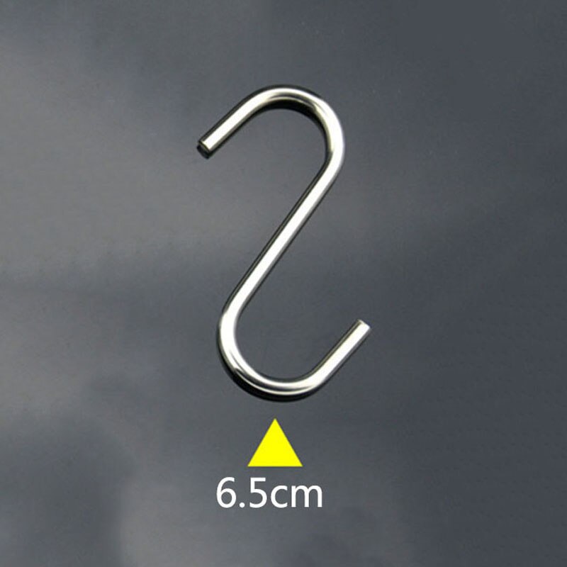 5x Stainless Steel S-Shape Hook S Hanger home Kitc... – Vicedeal