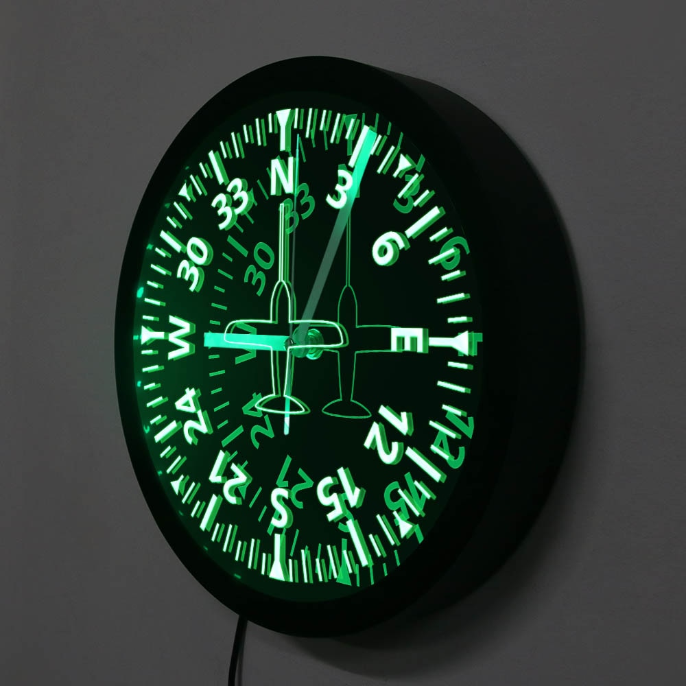 Aircraft Gauges Cockpit Instruments Aviation LED L... – Grandado