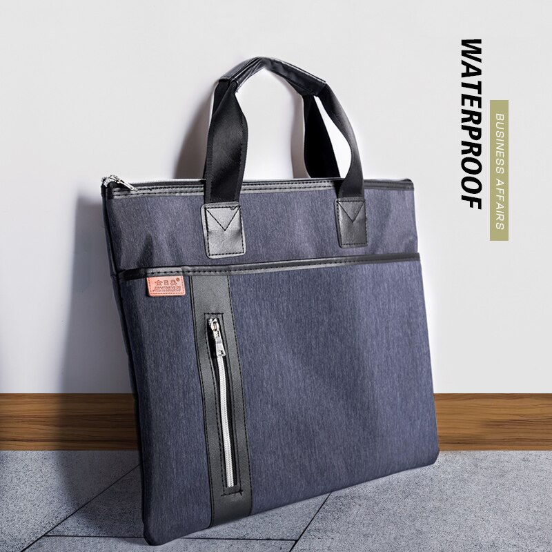 Portable Zipper File Bag Business Office Multi-sto... – Vicedeal